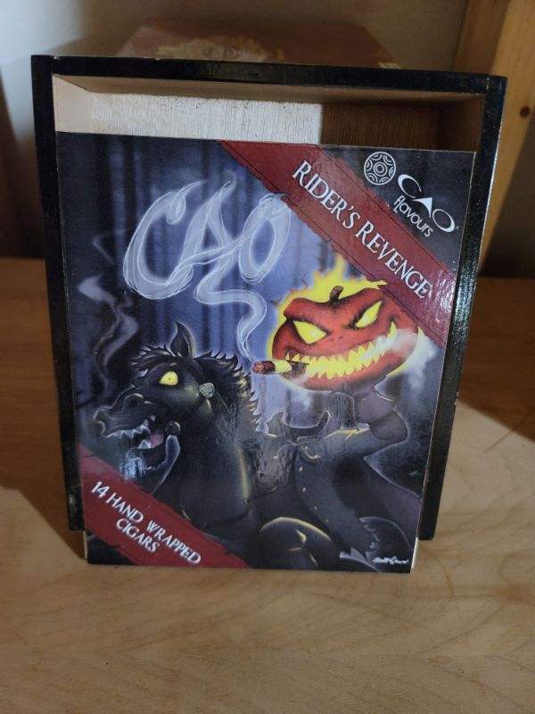 CAO Riders Revenge Empty Wooden Box | Smokin' Betty's Cigars