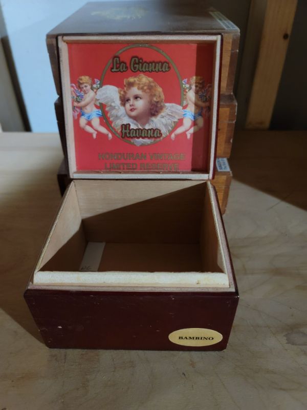 La Gianna Havana Bambino Empty Wooden Box | Smokin' Betty's Cigars