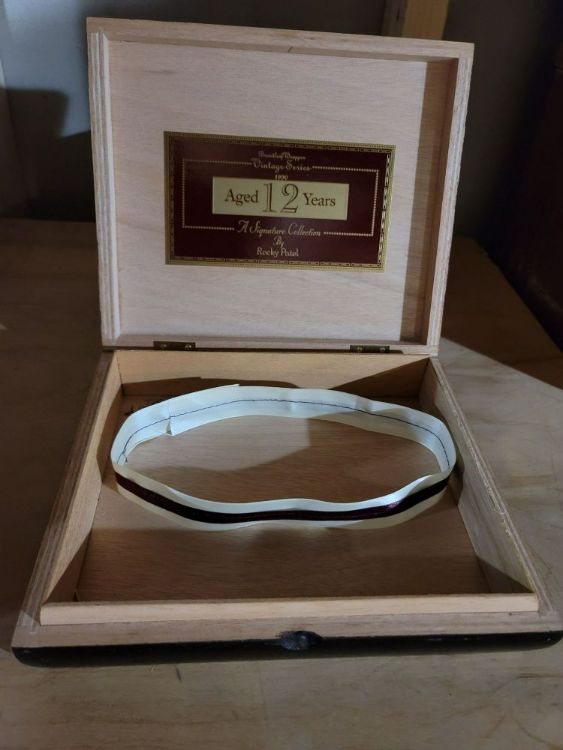Rocky Patel Vintage 1990 12 Year Broadleaf Wrapper Toro Empty Wooden ...