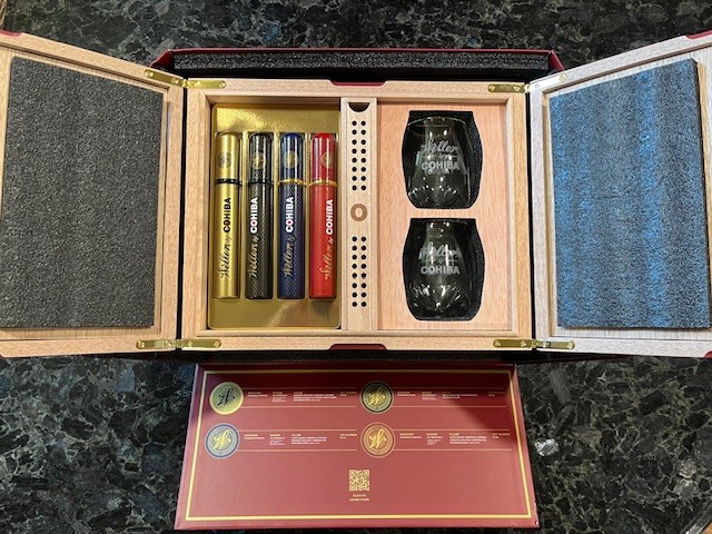 Smokin' Betty's Cigars: Weller by Cohiba Humidor Gift Set